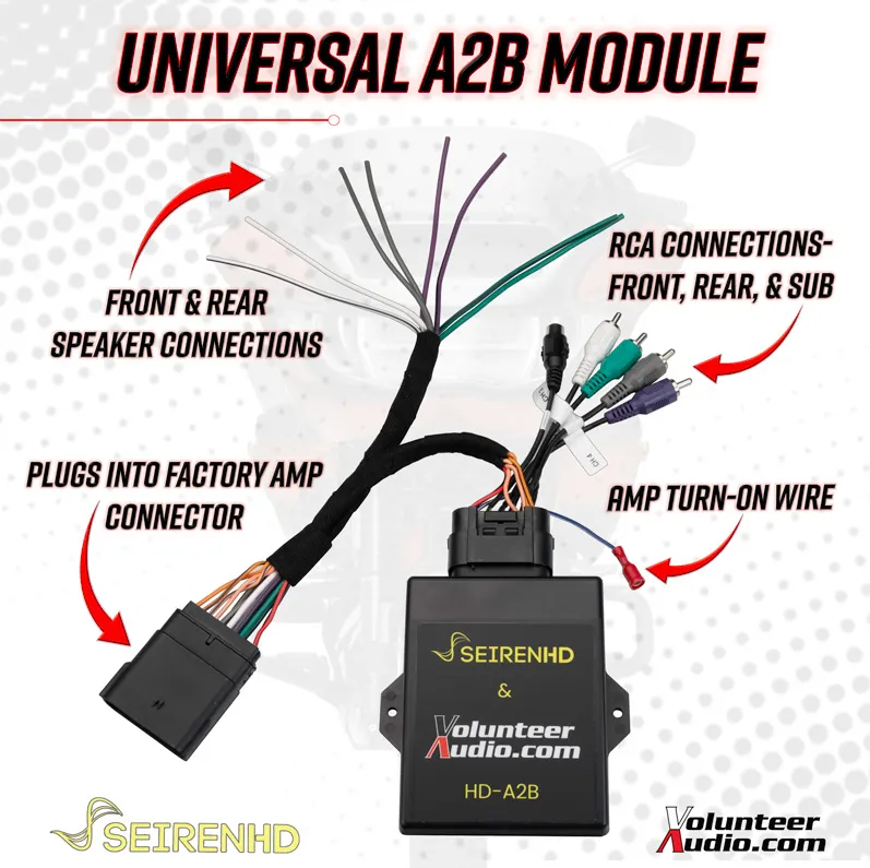 HD-A2B Amplifier Replacement Interface | Ronnie's V-Twin Cycles