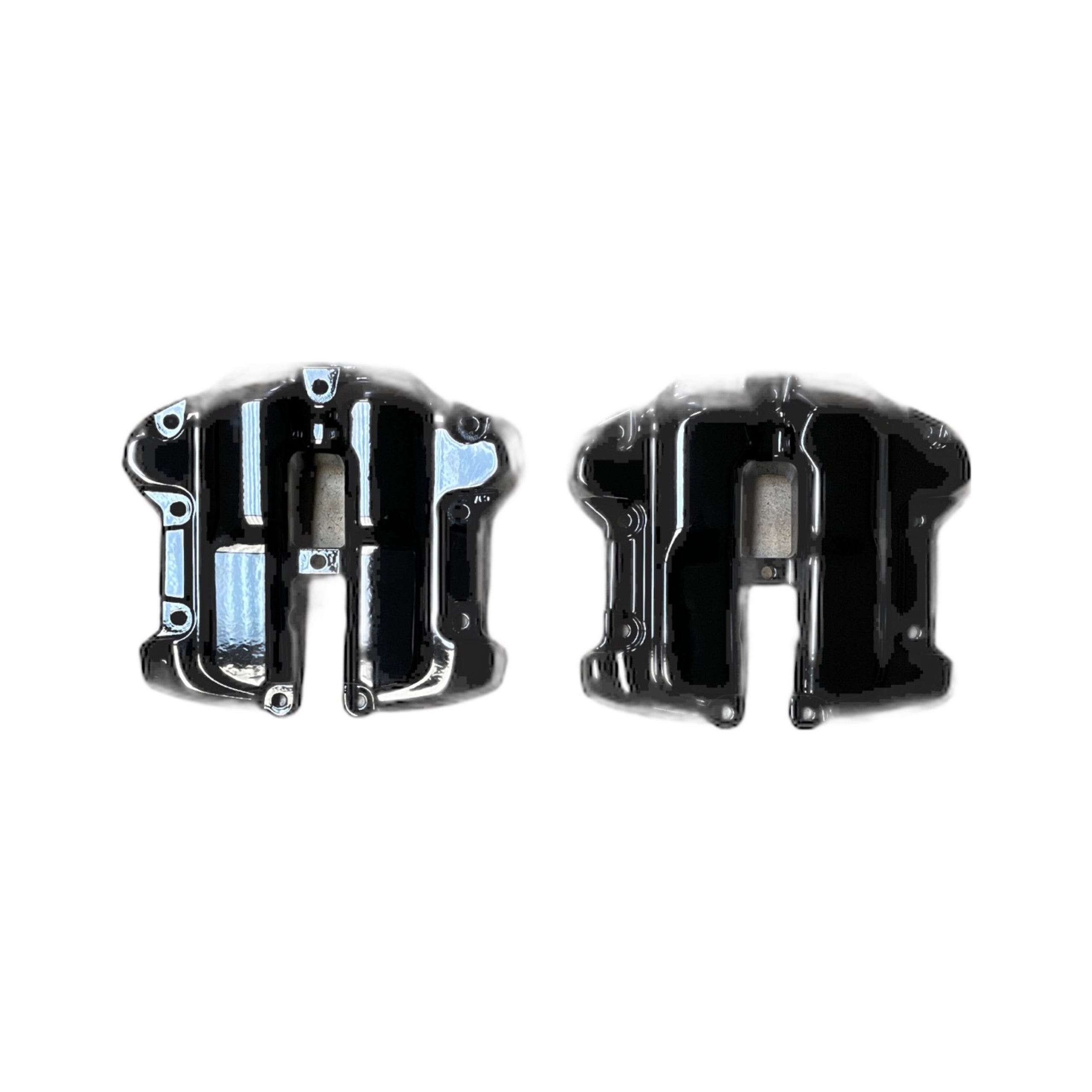 POWDER COAT 2017 up M8 Rocker Box covers 4 piece set Gloss Black ...