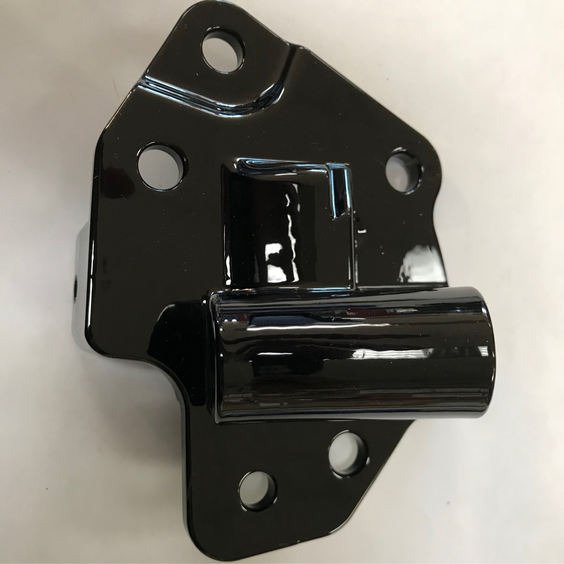 Kickstand Plate - Black - Touring 99-16 | Ronnie's V-Twin Cycles